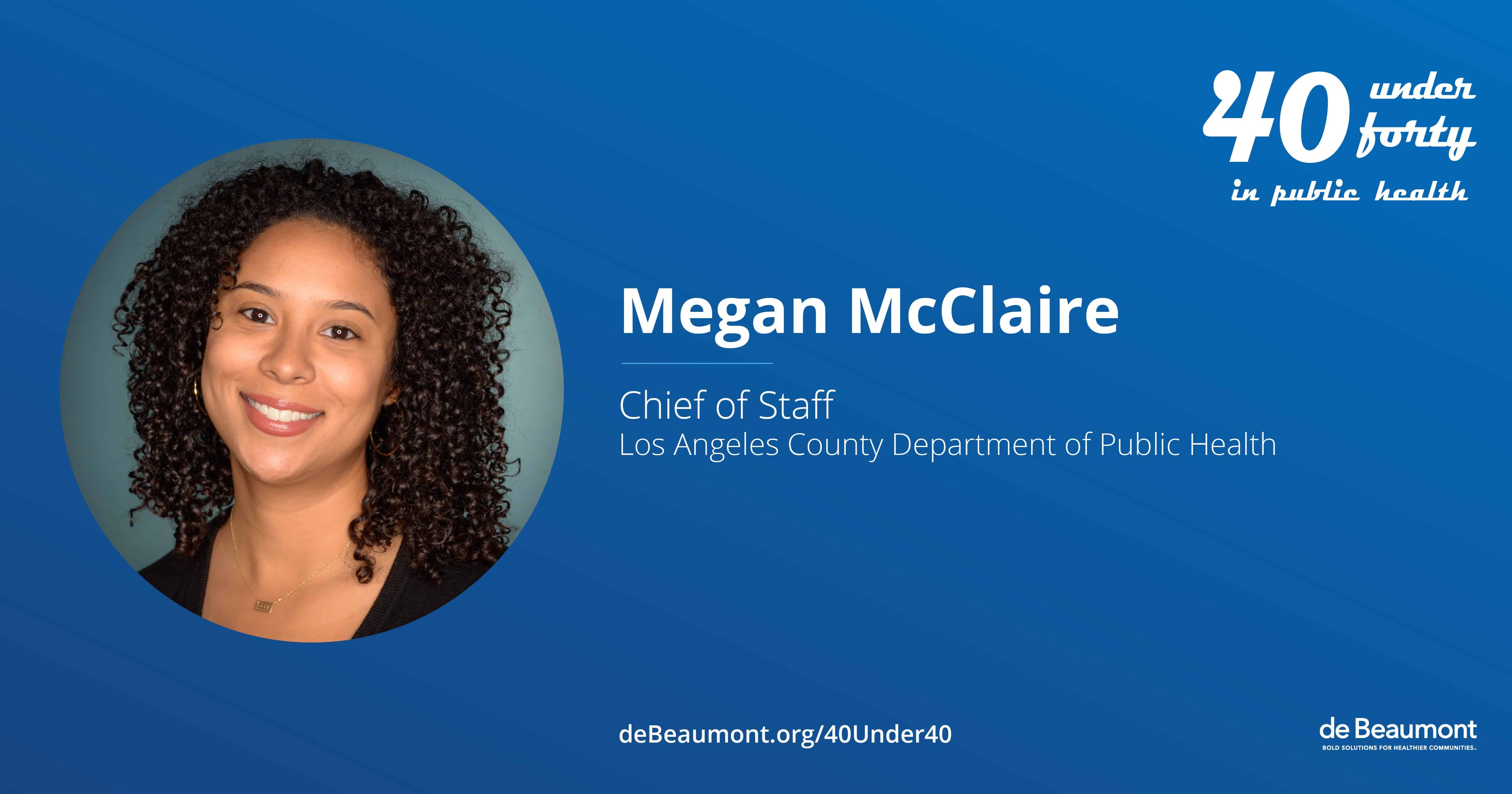 Megan McClaire - de Beaumont Foundation