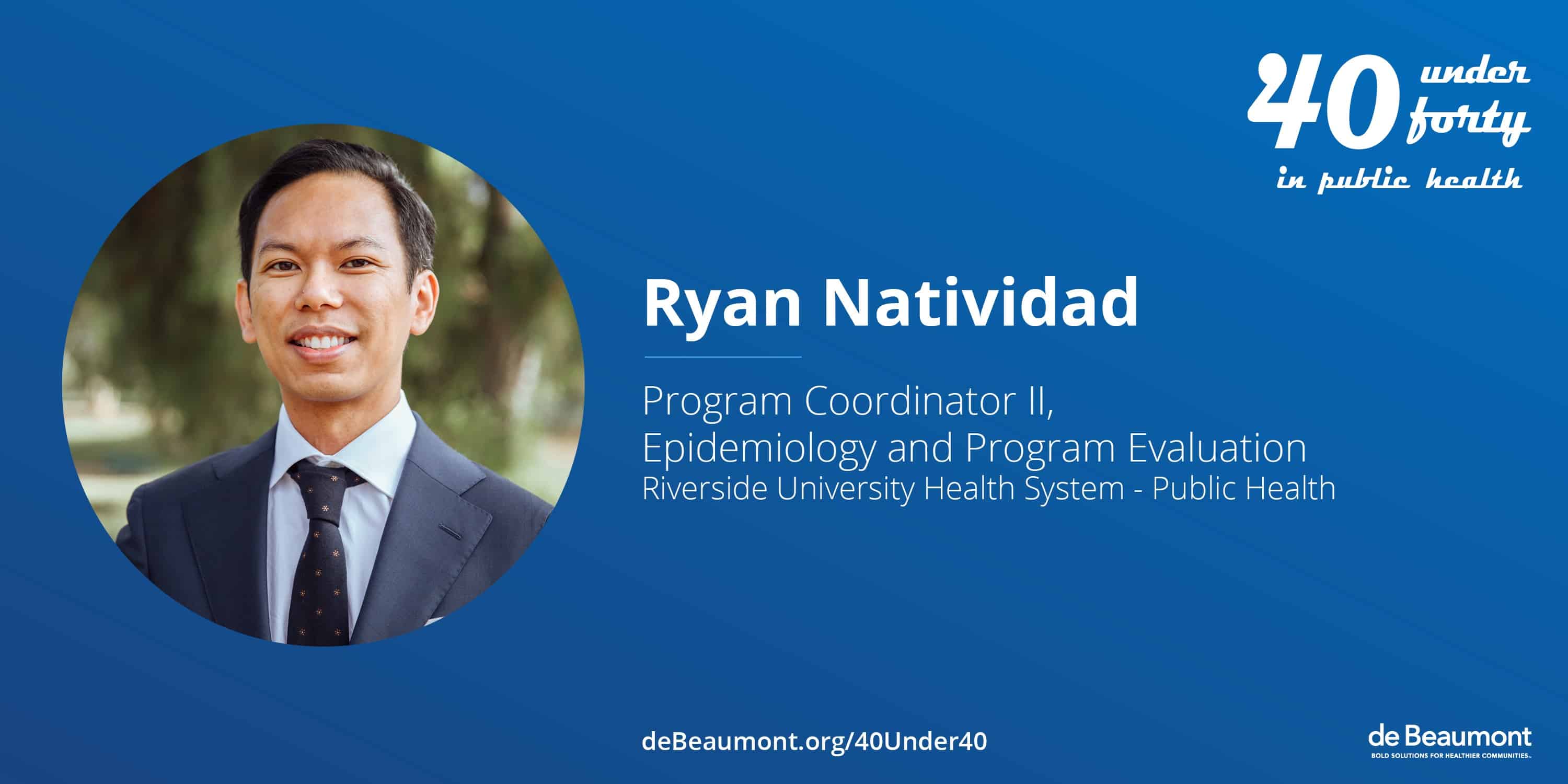 Ryan Natividad - de Beaumont Foundation