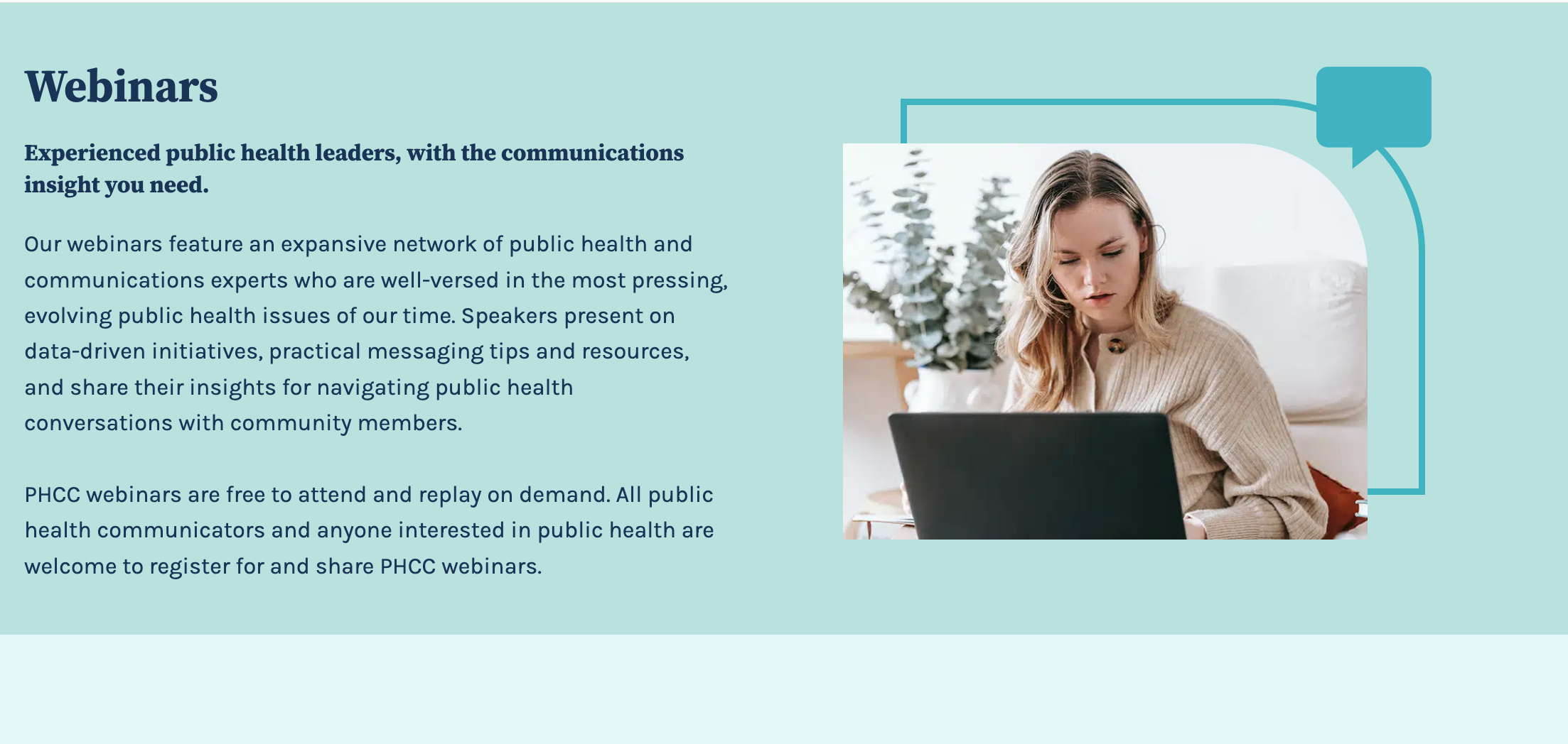 Public Health Communications Collaborative: Webinars - de Beaumont ...